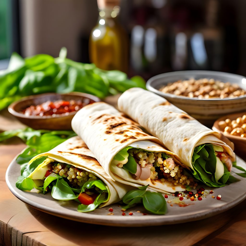 Selbstgemachte Proteinwraps schnell & einfach - Keytoshape