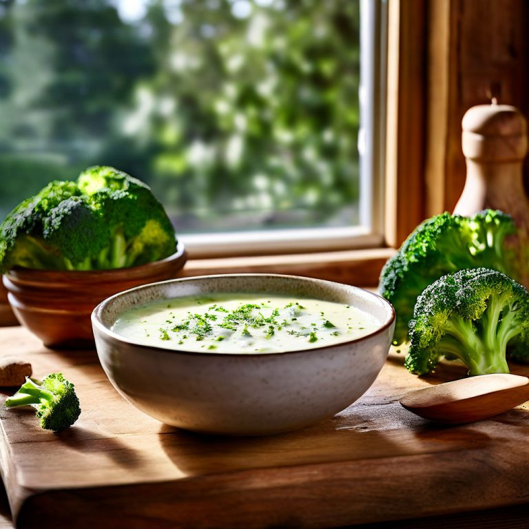 Super cremige High Protein Brokkolisuppe - Keytoshape